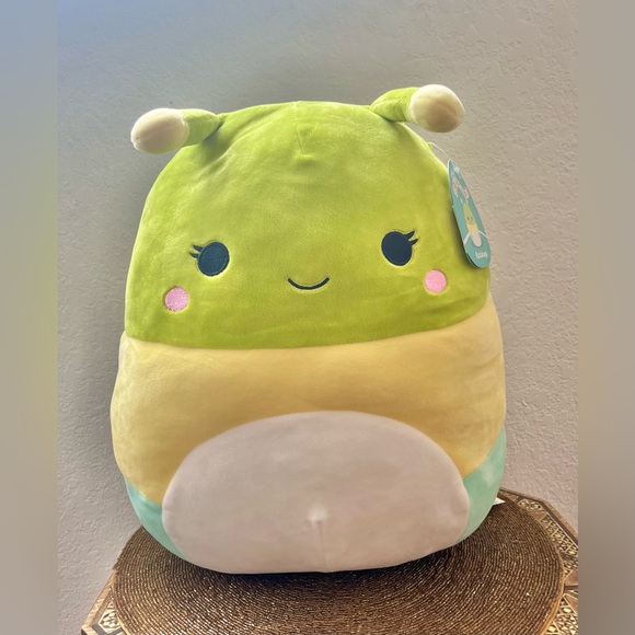 Squishmallows | Toys | Squishmallows 4 Rutabaga Caterpillar Green ...